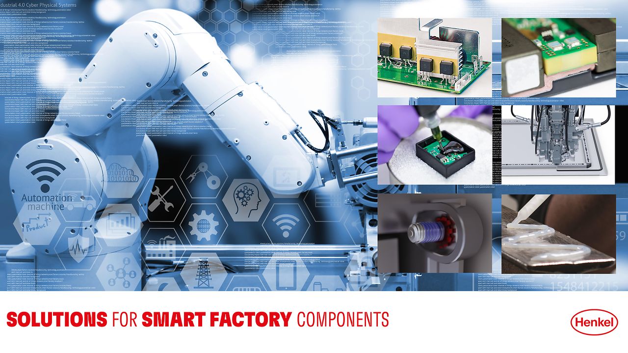 Henkel solutions for Industry 4.0 add strength and endurance to factory intelligence